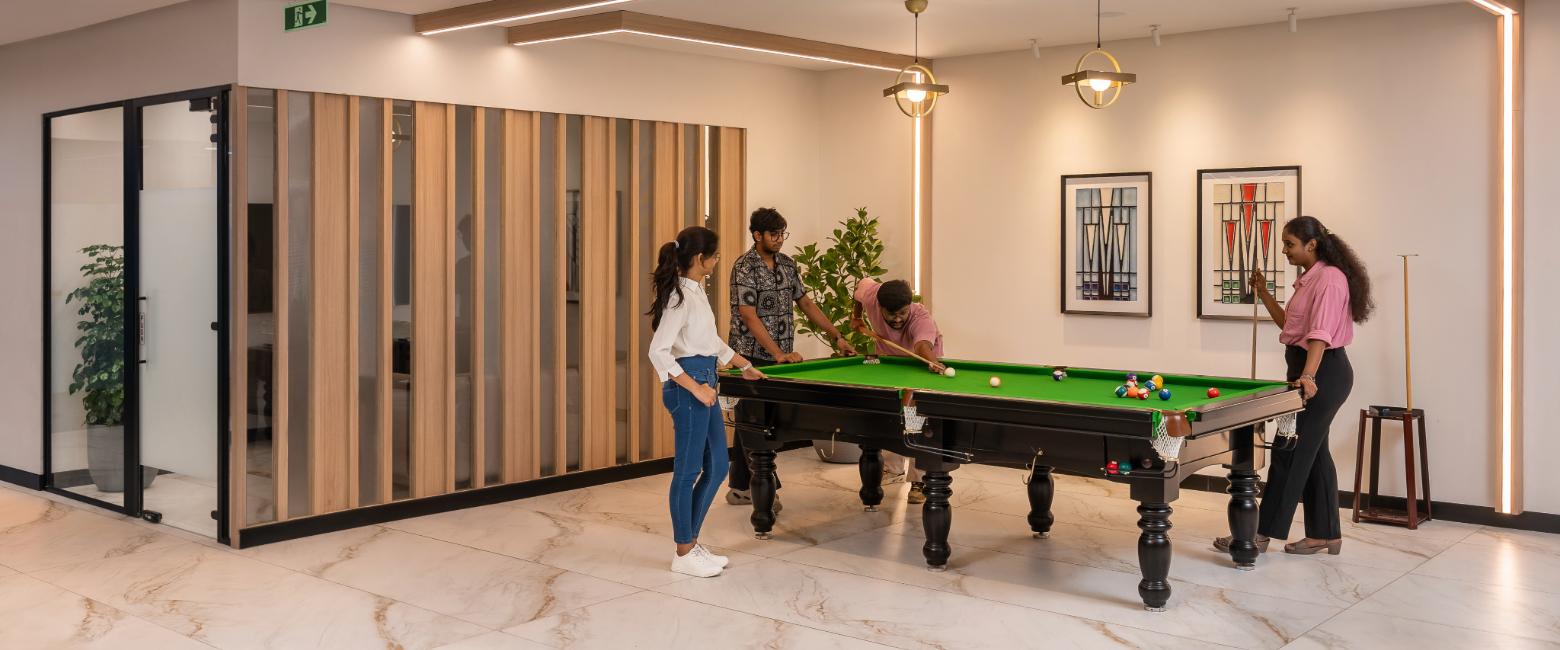 Customised Office at Raheja Mindspace Hyderabad | UrbanWrk