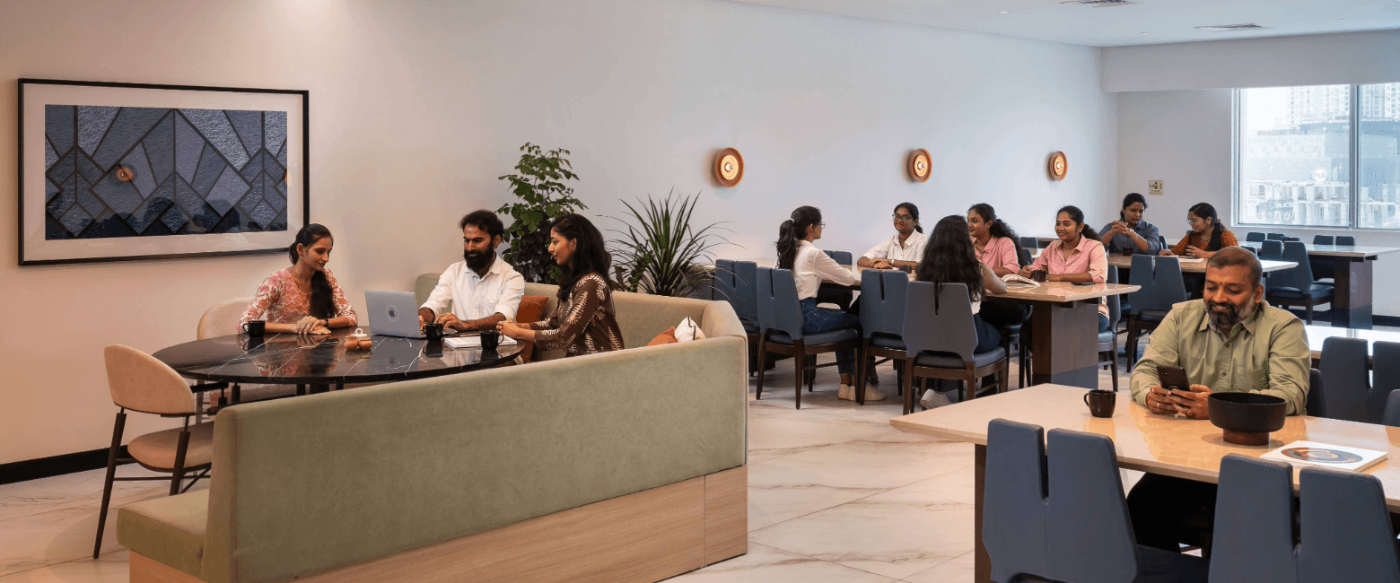 Customised Office at Raheja Mindspace Hyderabad | UrbanWrk